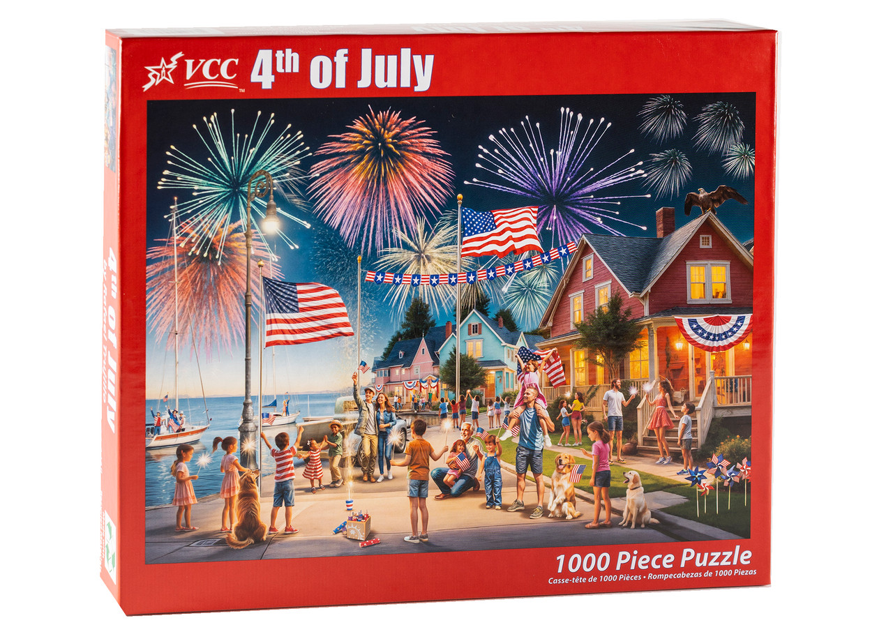 4th of July Jigsaw Puzzle | 1000 PC - Vermont Christmas Company