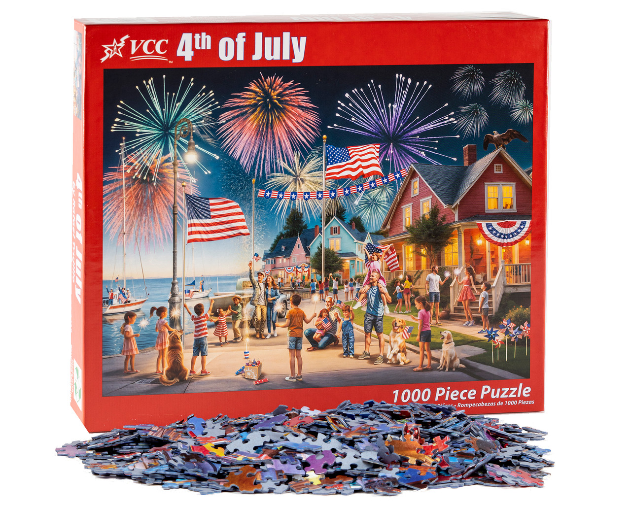 4th of July Jigsaw Puzzle | 1000 PC - Vermont Christmas Company