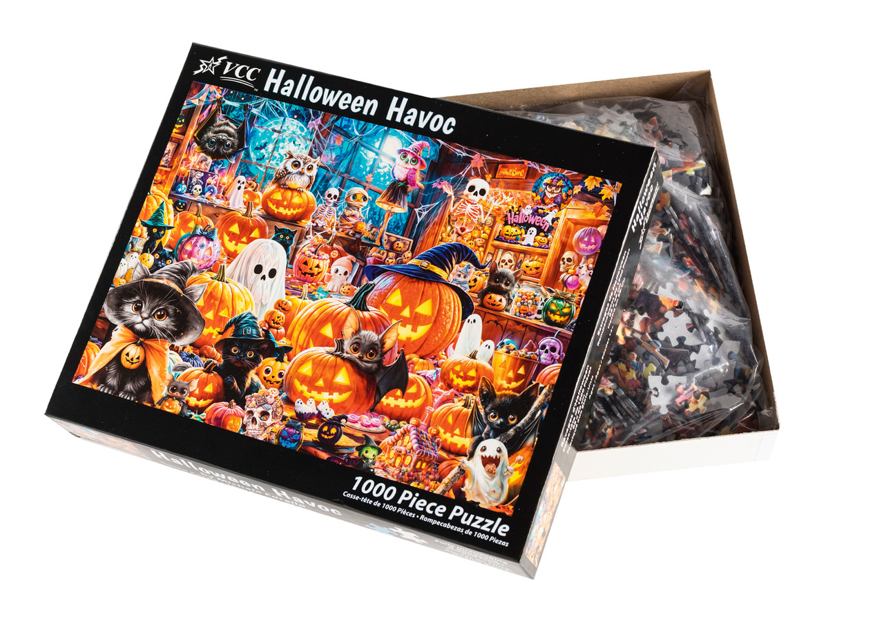 Halloween Havoc Jigsaw Puzzle | 1000 PC - Vermont Christmas Company