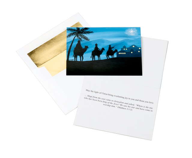 Box Magi from East Christmas Cards