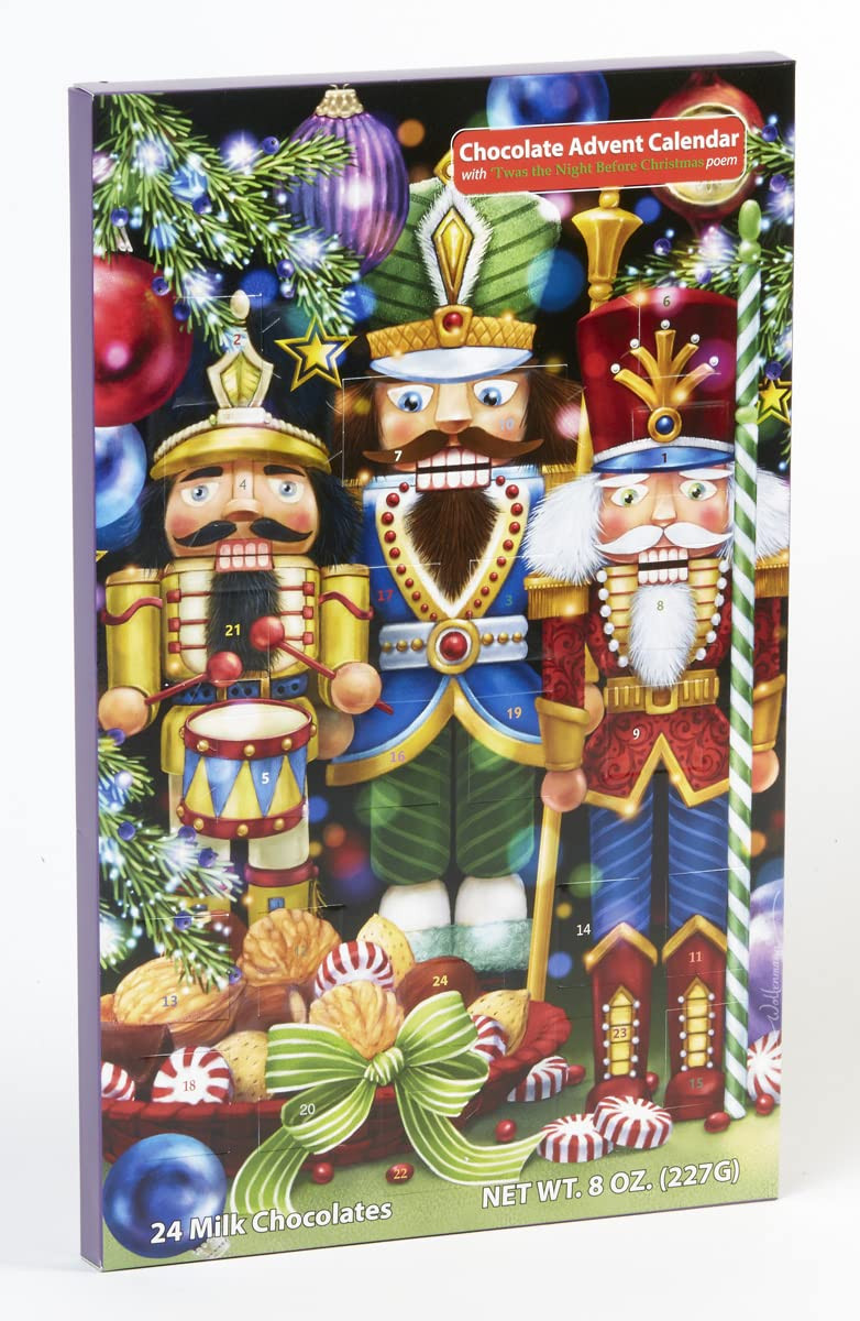 The Three Nutcrackers Chocolate Advent Calendar - Set of 12