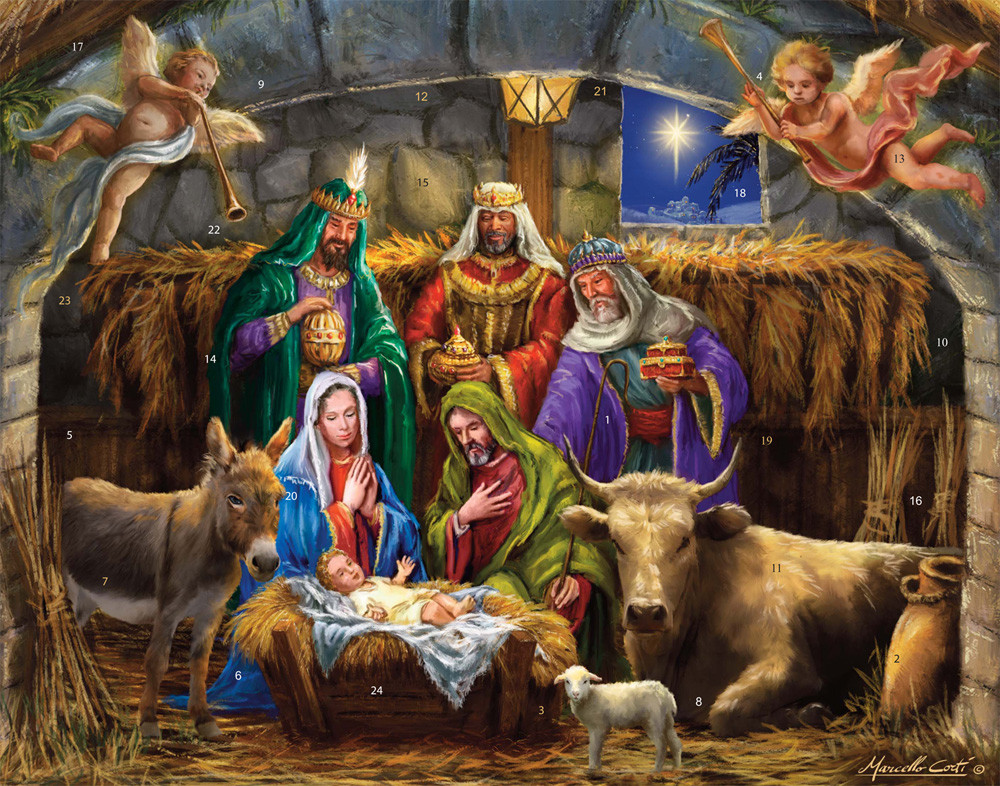 Advent Calendars - Traditional Religious Advent Calendars - Page 1 ...