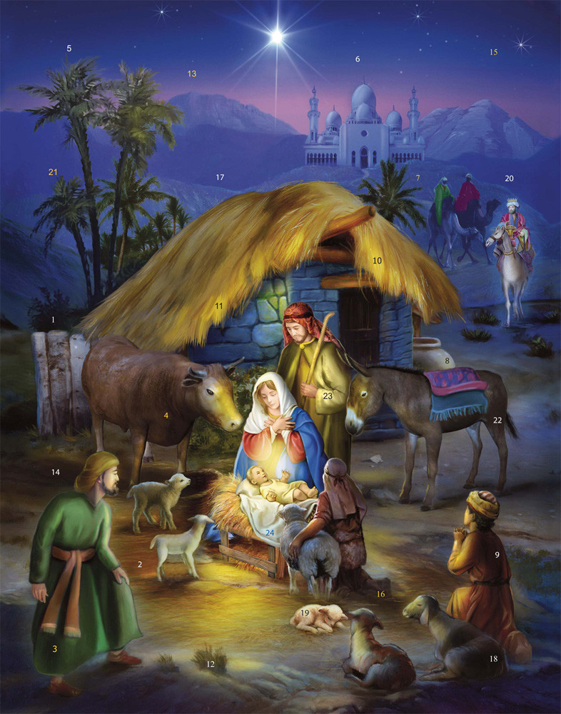 Advent Calendars - Traditional Religious Advent Calendars - Page 1 ...