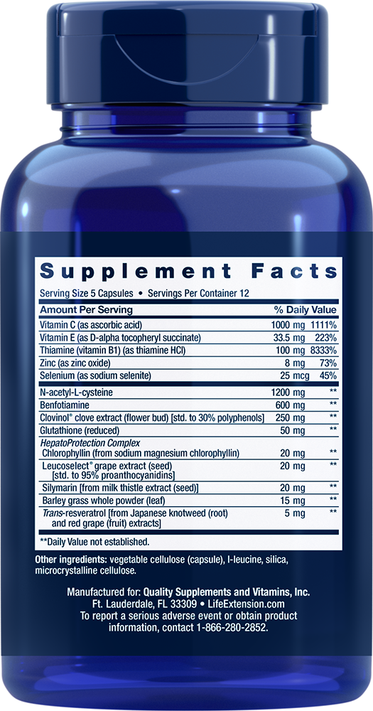 Anti-Alcohol Complex, 60 capsules