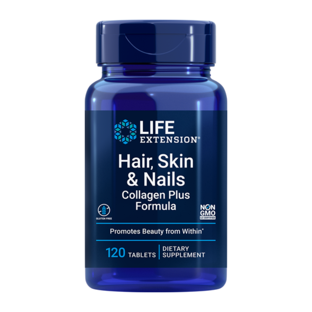 Hair, Skin & Nails Collagen Plus Formula, 120 tablets