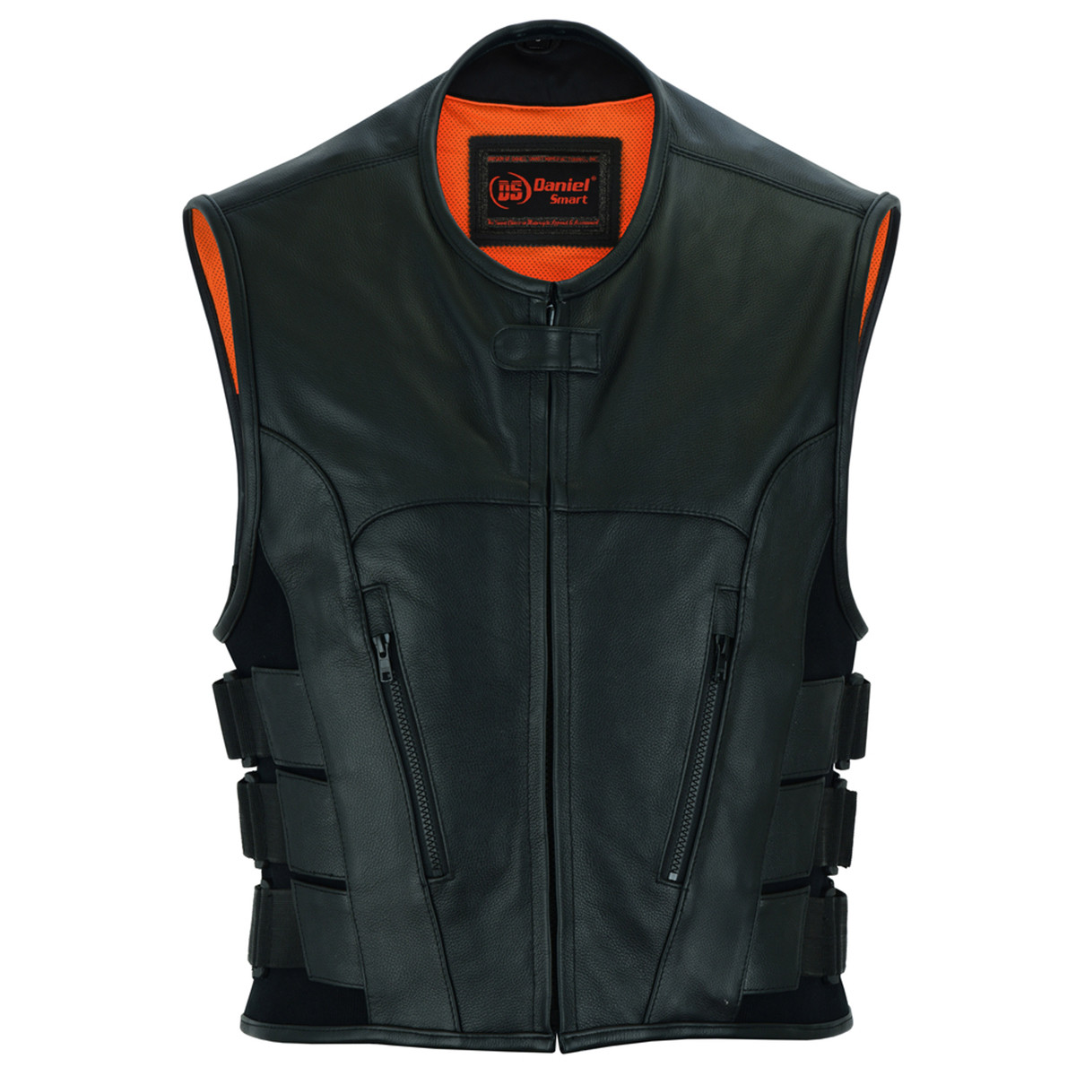 The Best Leather Motorcycle Vests For Men Are Available Here