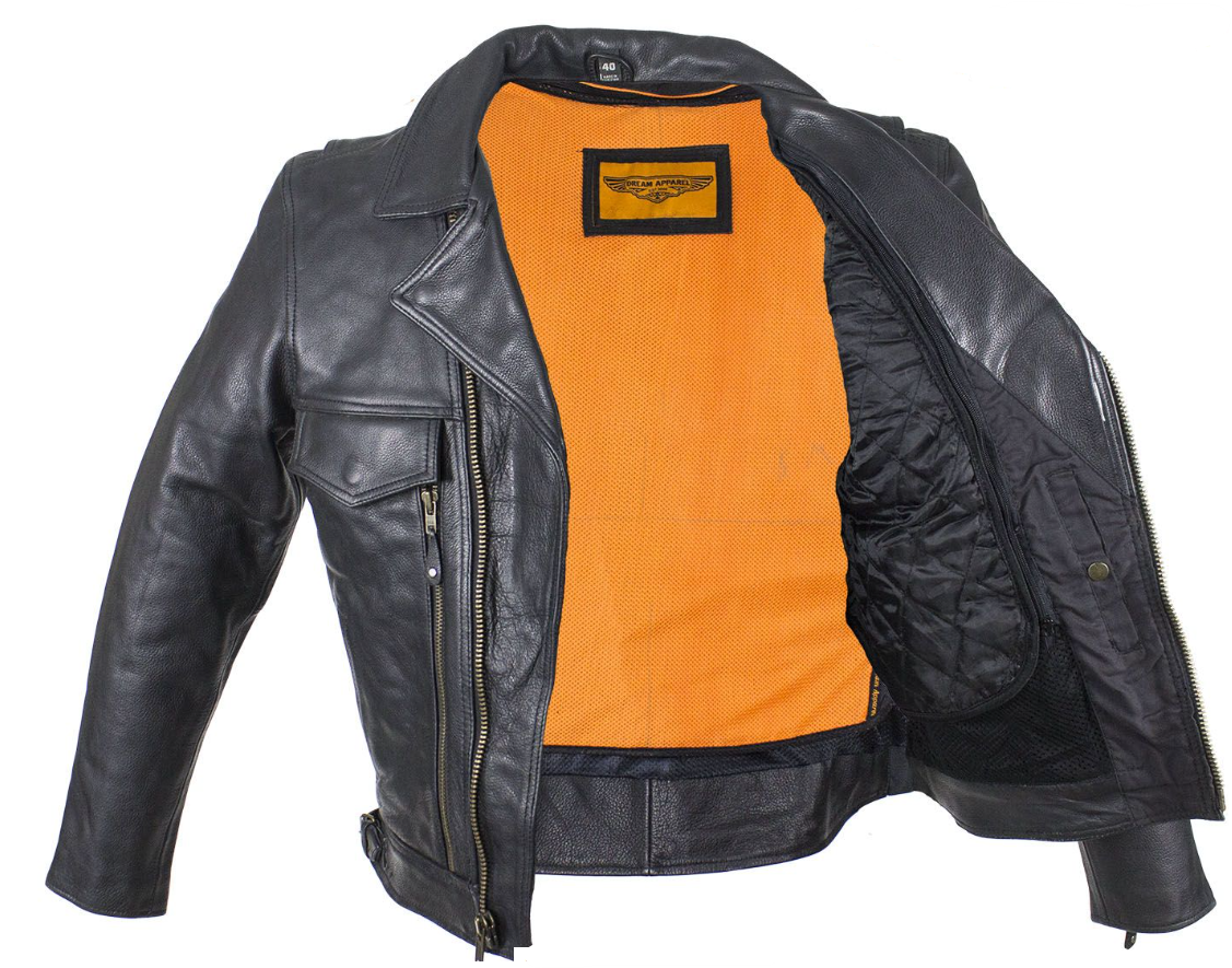 Men's Leather Motorcycle Jackets - Biker Jackets - Racer Jackets