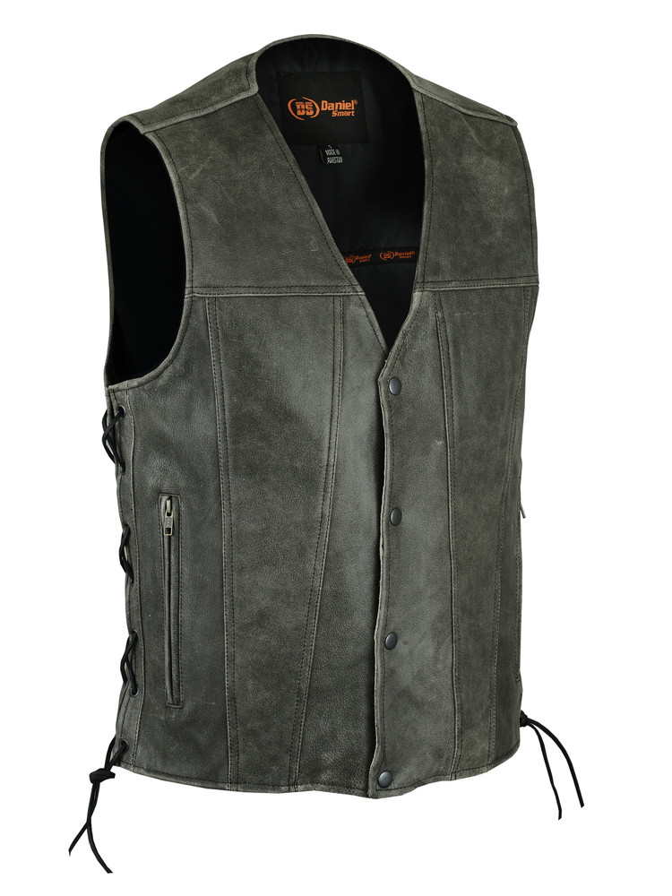 The Best Leather Motorcycle Vests For Men Are Available Here