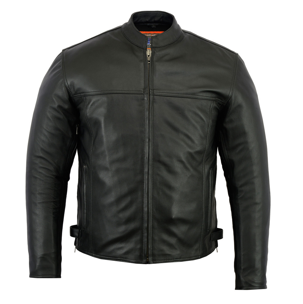 Big and Tall Leather Motorcycle Jackets For Men