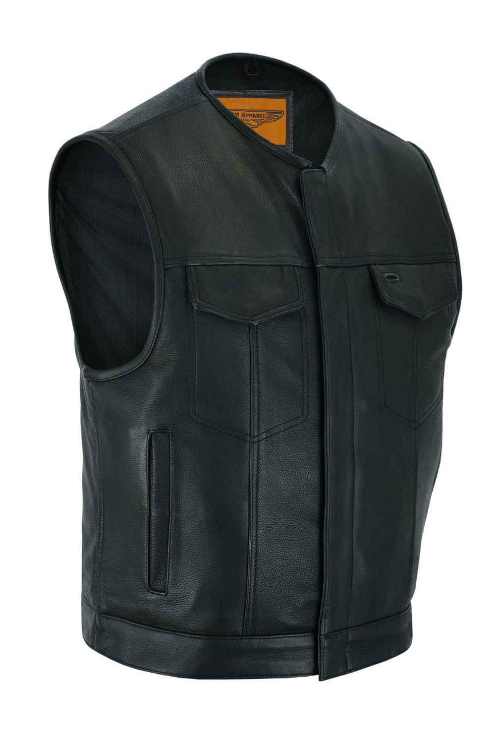 The Best Leather Motorcycle Vests For Men Are Available Here
