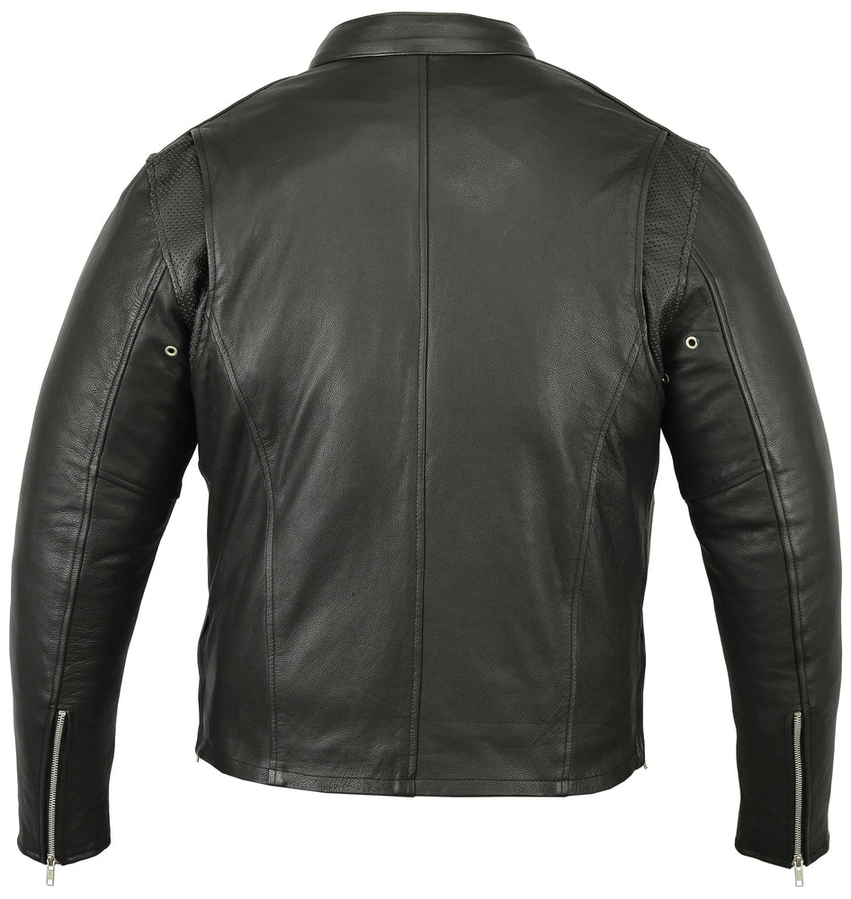Big and Tall Leather Motorcycle Jackets For Men