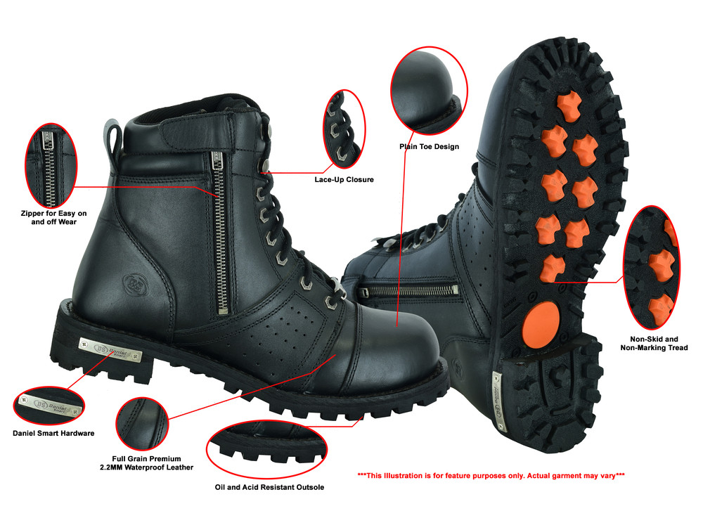 Men's Motorcycle Boots - Biker Boots For Men