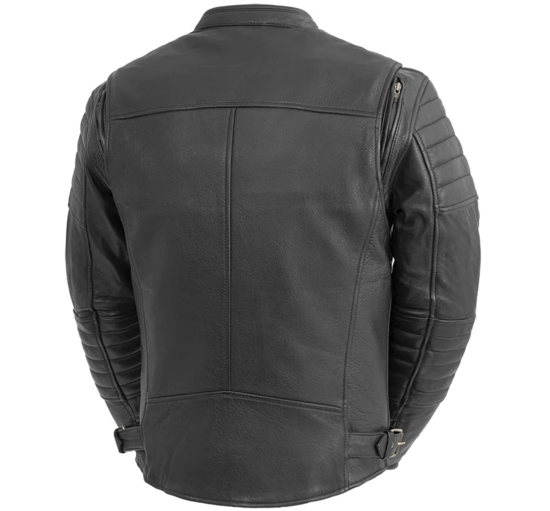 Big and Tall Leather Motorcycle Jackets For Men