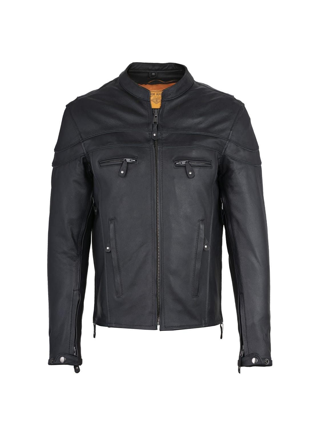 Big and Tall Leather Motorcycle Jackets For Men
