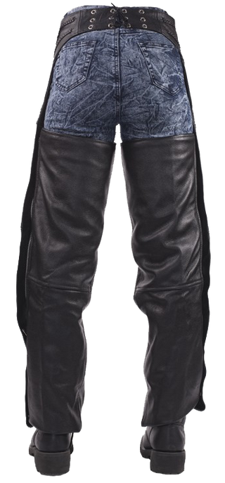 Leather Assless Chaps - Braid Design - Men or Women - Premium - C326-RC ...