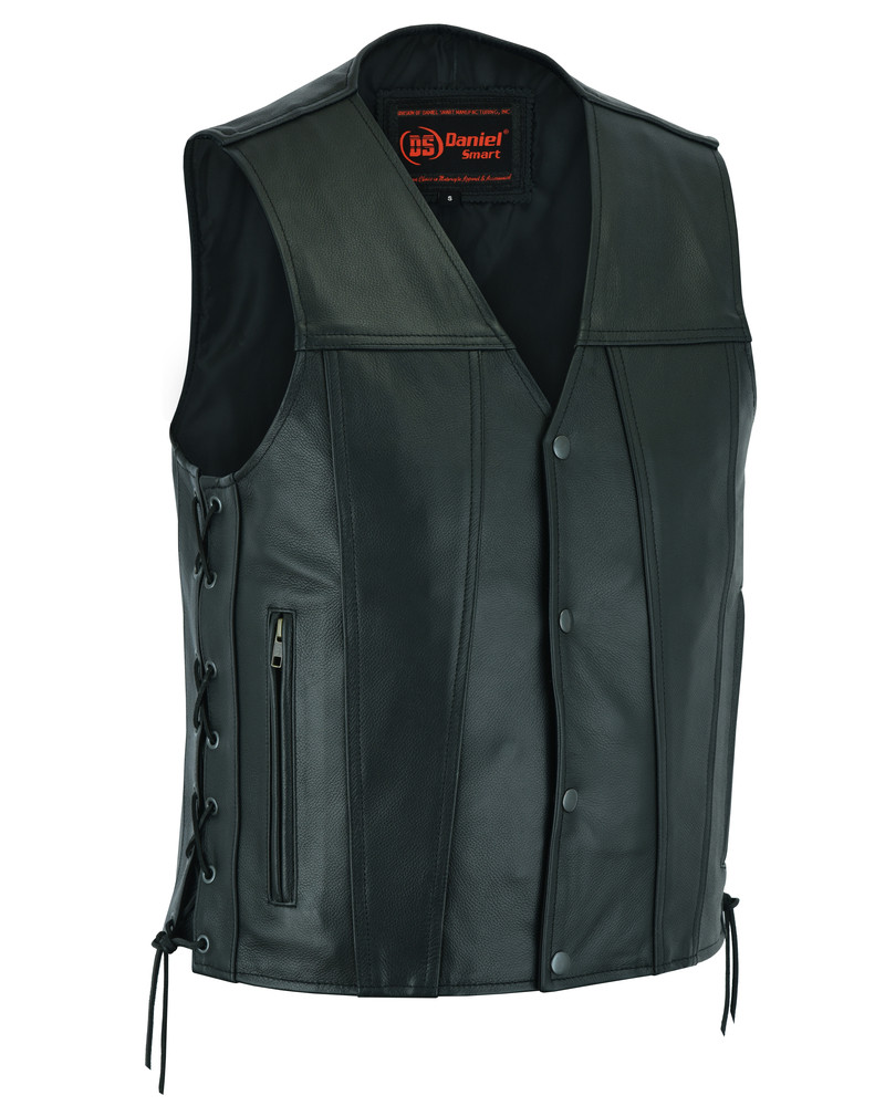 The Best Leather Motorcycle Vests For Men Are Available Here