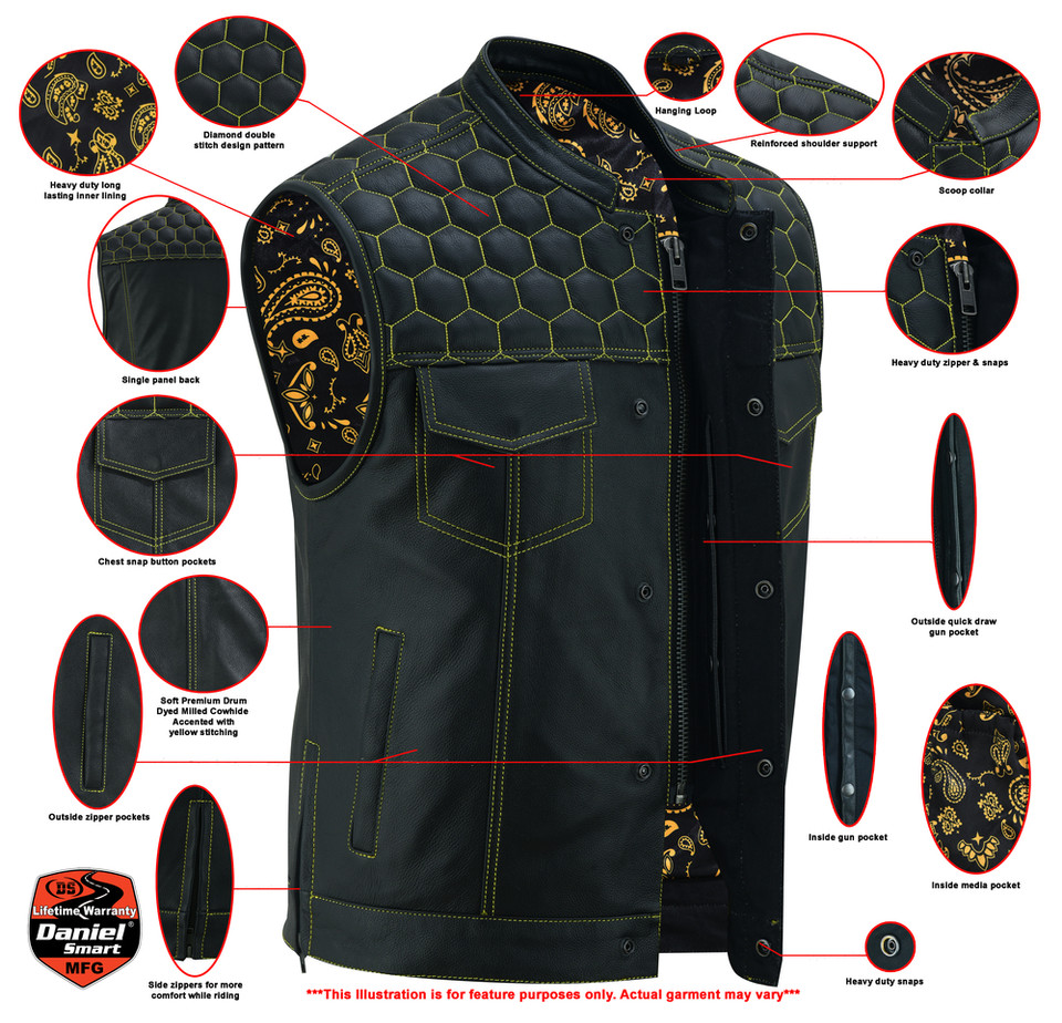 Best Motorcycle Jackets - Best Leather Vests - Biker Chaps