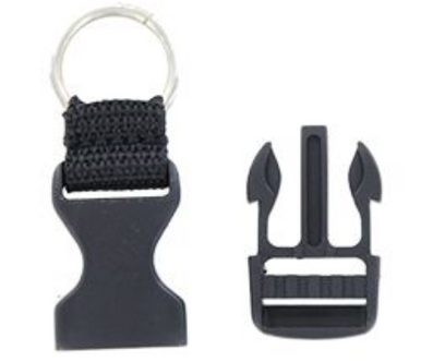Universal Helmet Quick Release With Metal Ring - You Get Two - HA31x2-DL