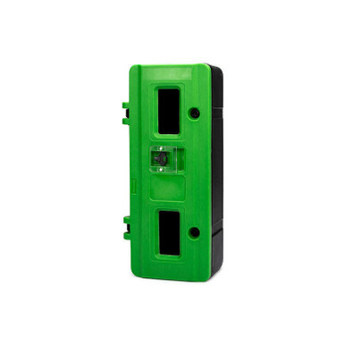 700mm Front Opening Firebox Green/Black With Breakglass And Alarm