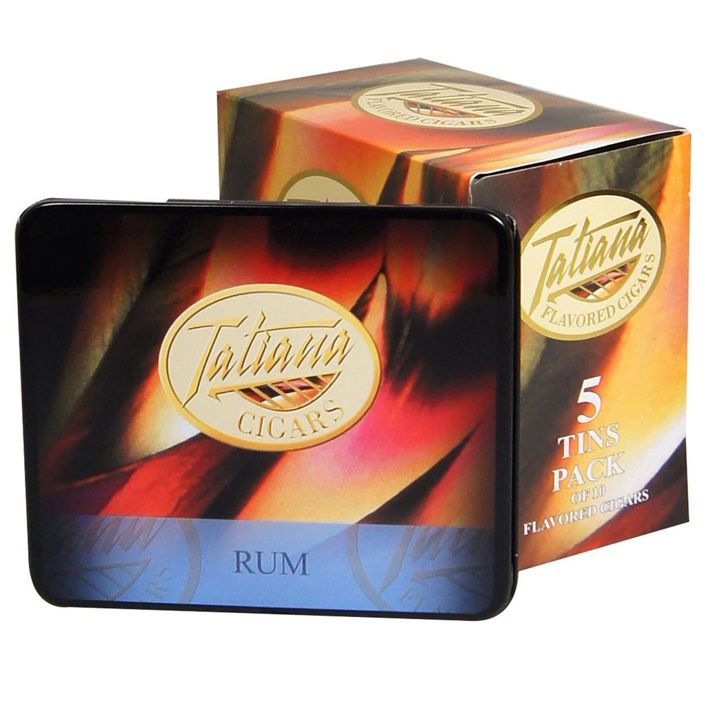 TATIANA RUM MINI TIN 10 - Cuban Crafters Cigars