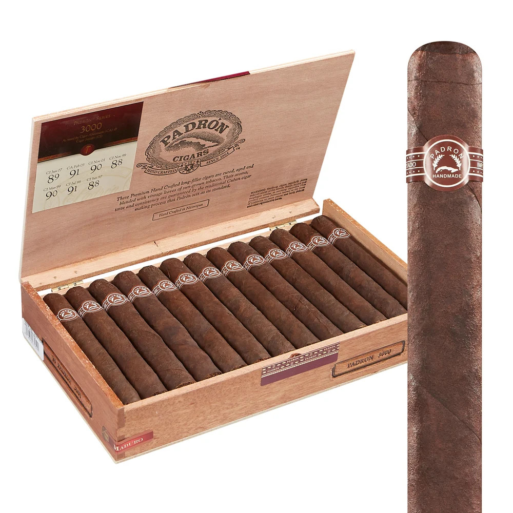 PADRON SERIES 3000 MADURO 5 1/2 x 52 - Cuban Crafters Cigars