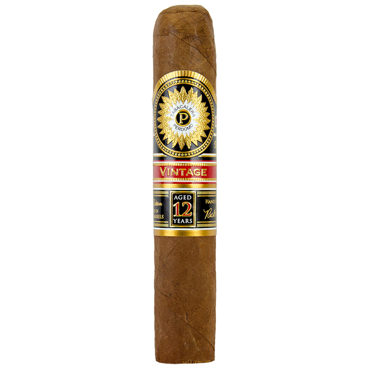 PERDOMO DOUBLE AGED 12 YEAR VINTAGE SUN GROWN ROBUSTO 5 x 56 - Cuban ...