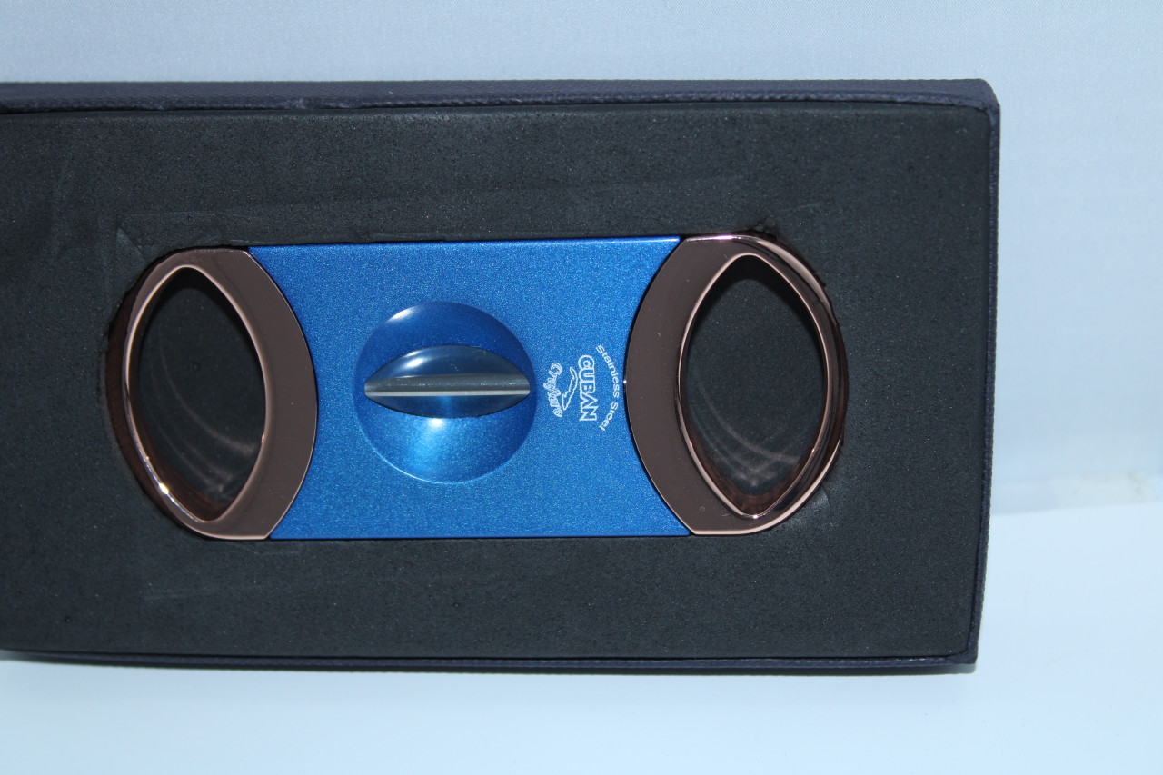 CUBAN CRAFTERS BLUE V- CUTTER - Cuban Crafters Cigars