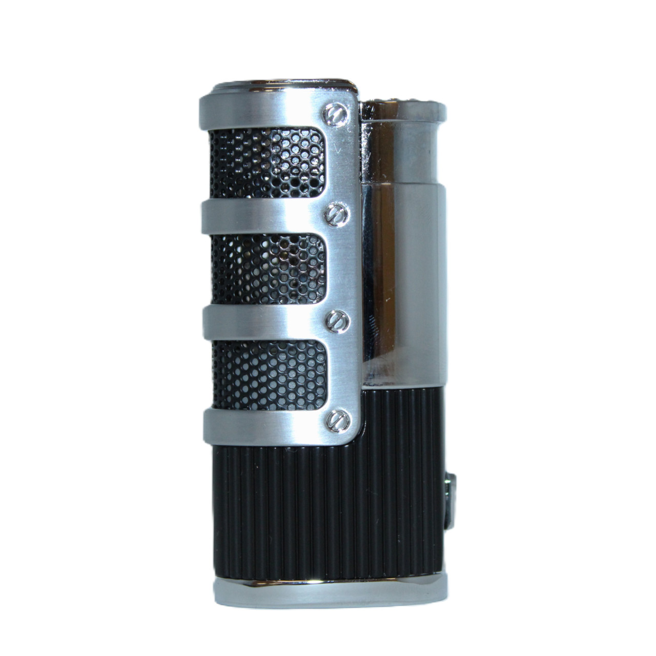 CUBAN CRAFTERS JL-029 TRIPLE TORCH LIGHTER BLACK - Cuban Crafters Cigars
