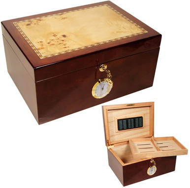Cuban Crafters Cuban Culture Cigar Humidors for 100 Cigars