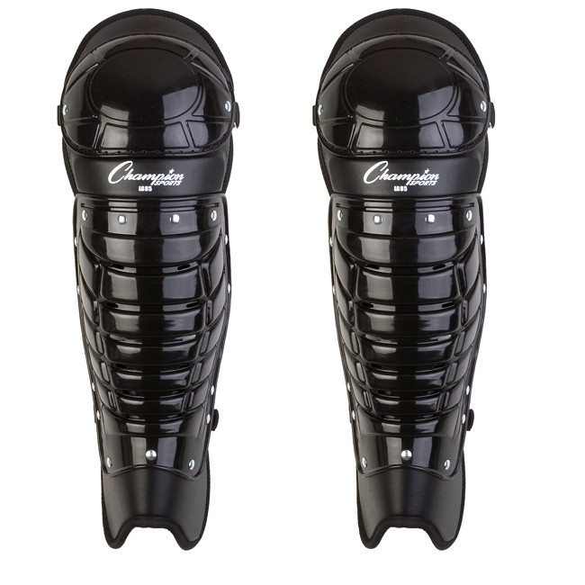 Champion Sports Single Knee Youth Catchers Leg Guards