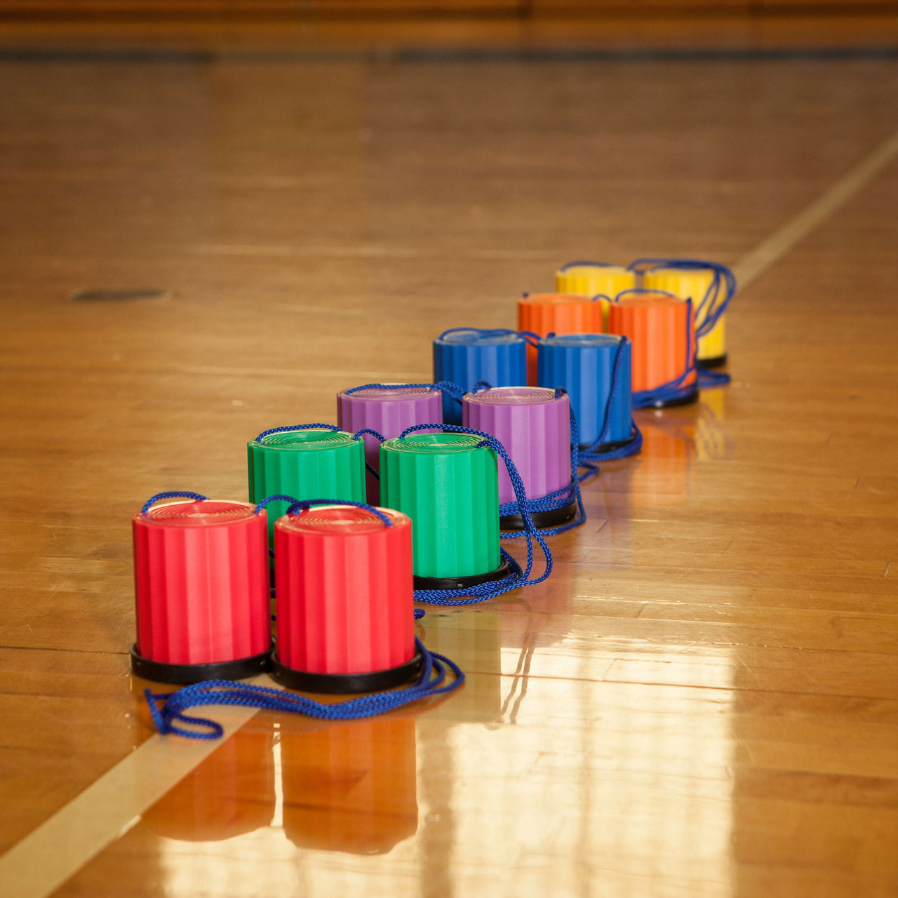 Rainbow Platform Stilts Set