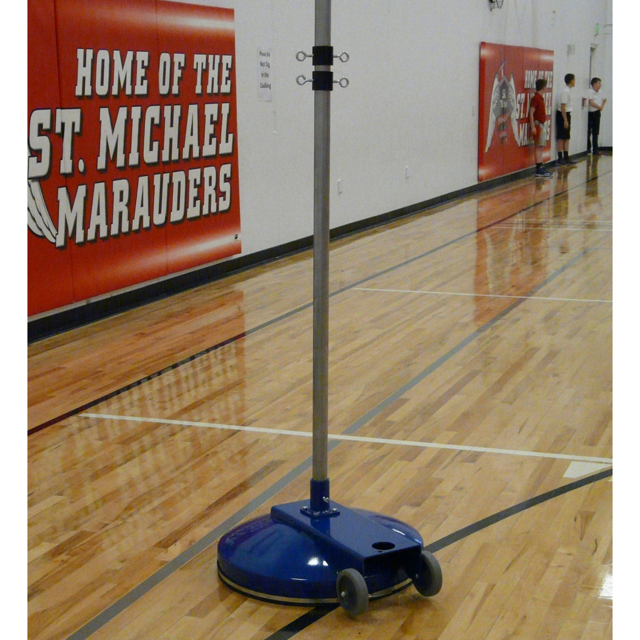 Bison 200# Portable Game Standards with Poles Set - Athletic Stuff