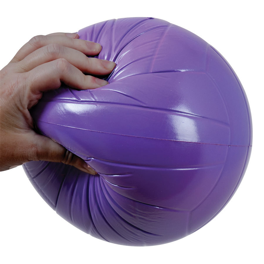 Champion Sports Super Squeeze Rainbow Volleyball Set
