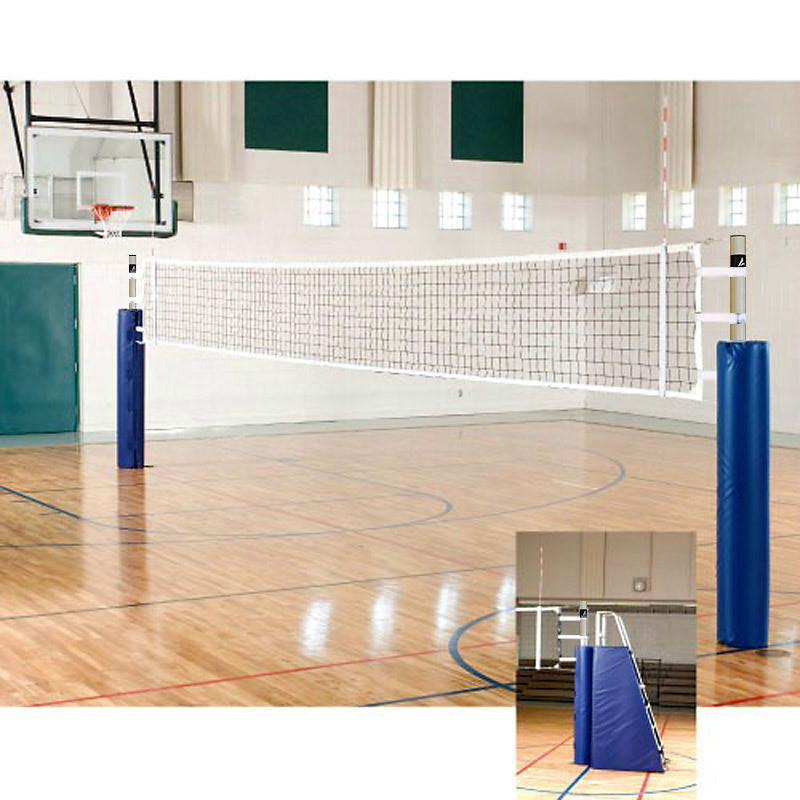 Titan Aluminum Volleyball System with Judges Stand