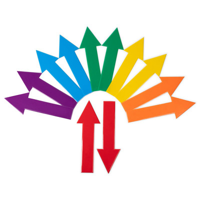 Champion Sports Poly Arrow Marker Set - Athletic Stuff