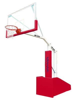 Bison T-REX® Side Court Portable Basketball System - Athletic Stuff