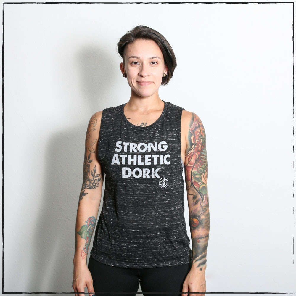 Strong Athletic Dork Softball or Baseball T-shirt with Three-quarter ...