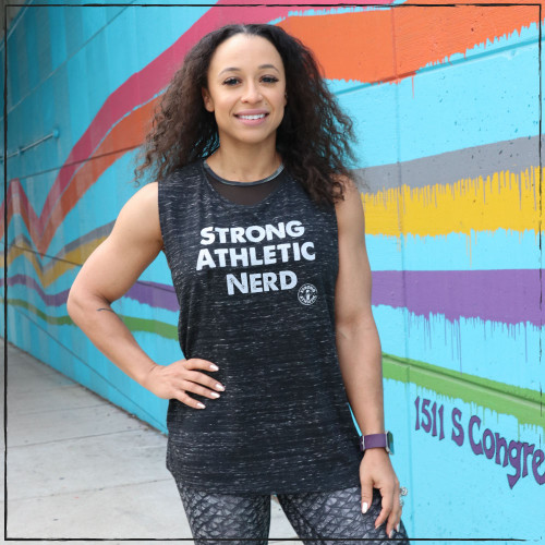 The Perfect Shirt for Nerdy Athletes: Strong Athletic Nerd Muscle Tank