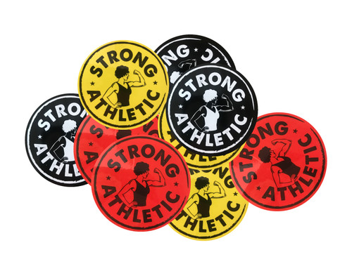 Strong Athletic Sticker Combo Pack for Awesome Humans