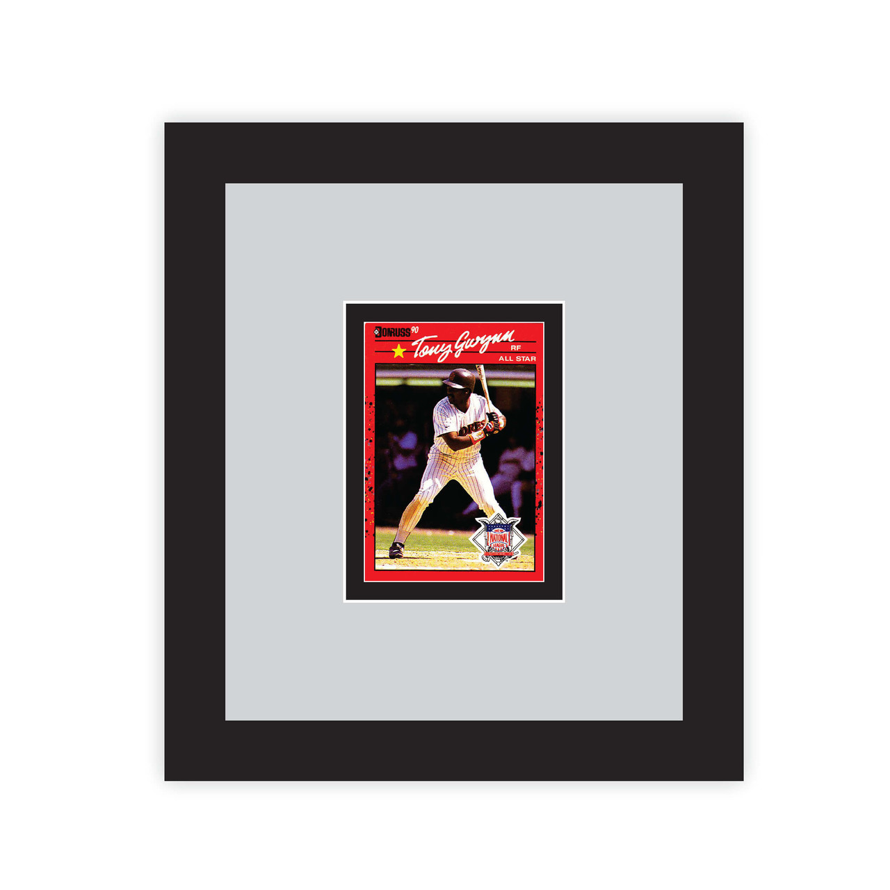 Sports Card Frame with Double Matting - Perfect Cases and Frames