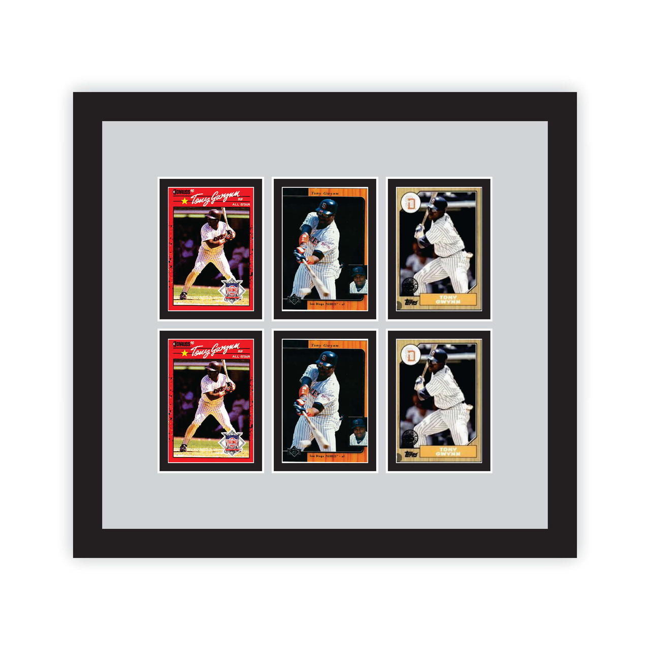 Sports Card Frame with Double Matting - Perfect Cases and Frames