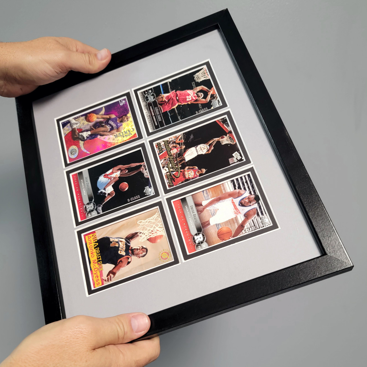 Sports Card Frame with Double Matting - Perfect Cases and Frames
