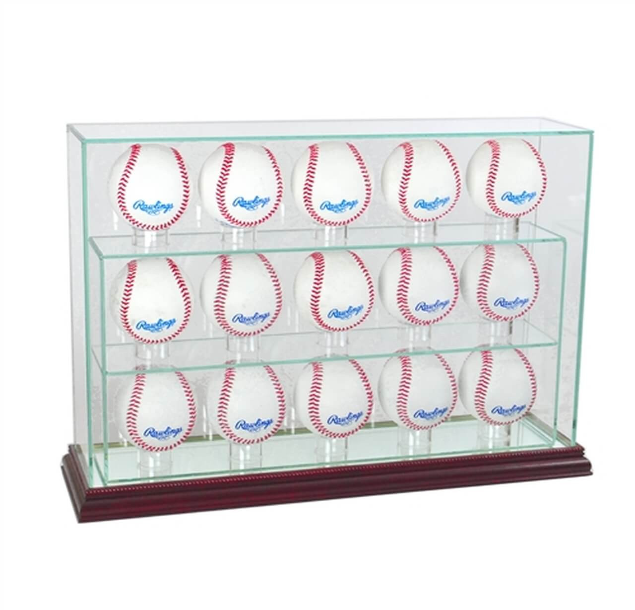 15 Upright Baseball Display Case | Perfect Cases, Inc.