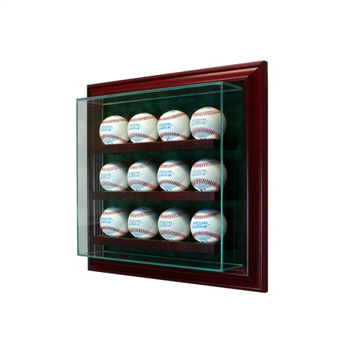 12 Cabinet Baseball Display Case