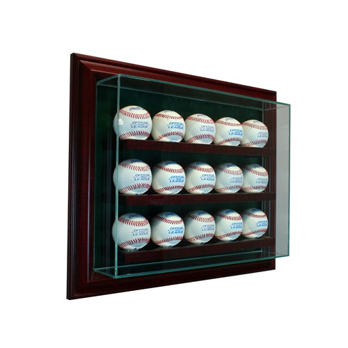 15 Baseball Cabinet Style Display Case