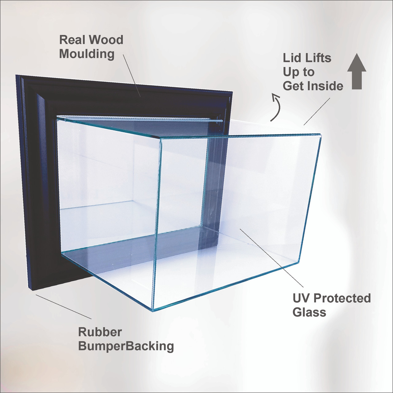 Wall Mounted Base Case - Perfect Cases and Frames