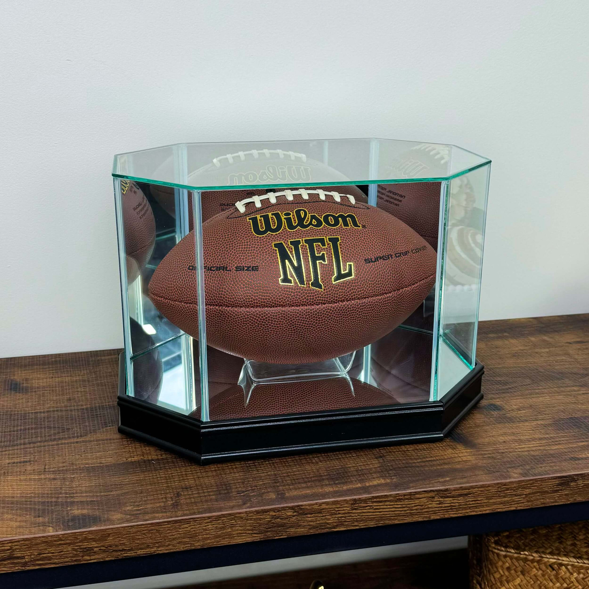 UV Football Holder Display Case | Perfect Cases and Frames