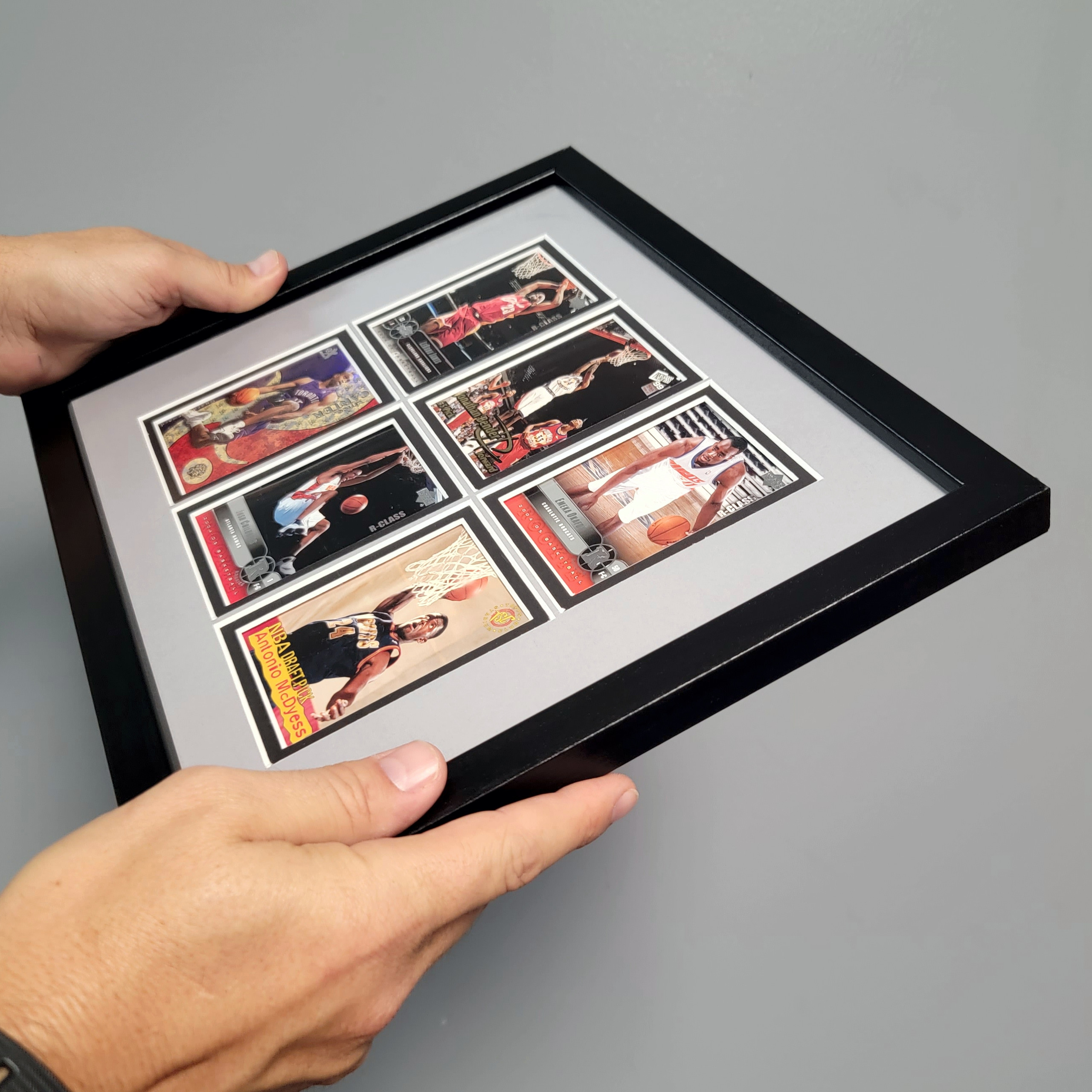 Sports Card Frame with Double Matting - Perfect Cases and Frames