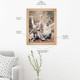 Natural Color Wood Picture Frame for Photos and Wall Art | Real Wood ...