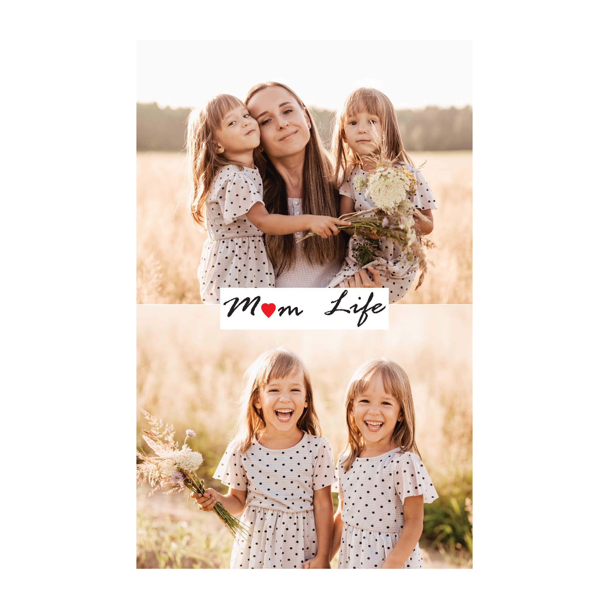 Mother's Day Photo Print - 2 Horizontal - Perfect Cases and Frames